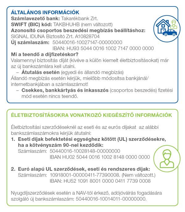 Kapcsolat és cégadatok | SIGNAL IDUNA Biztosító